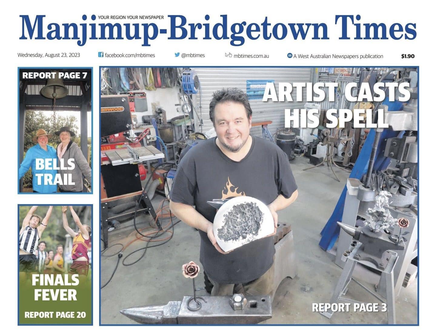 In my local paper today The Manjimup-Bridgetown Times – Paul Fontanini